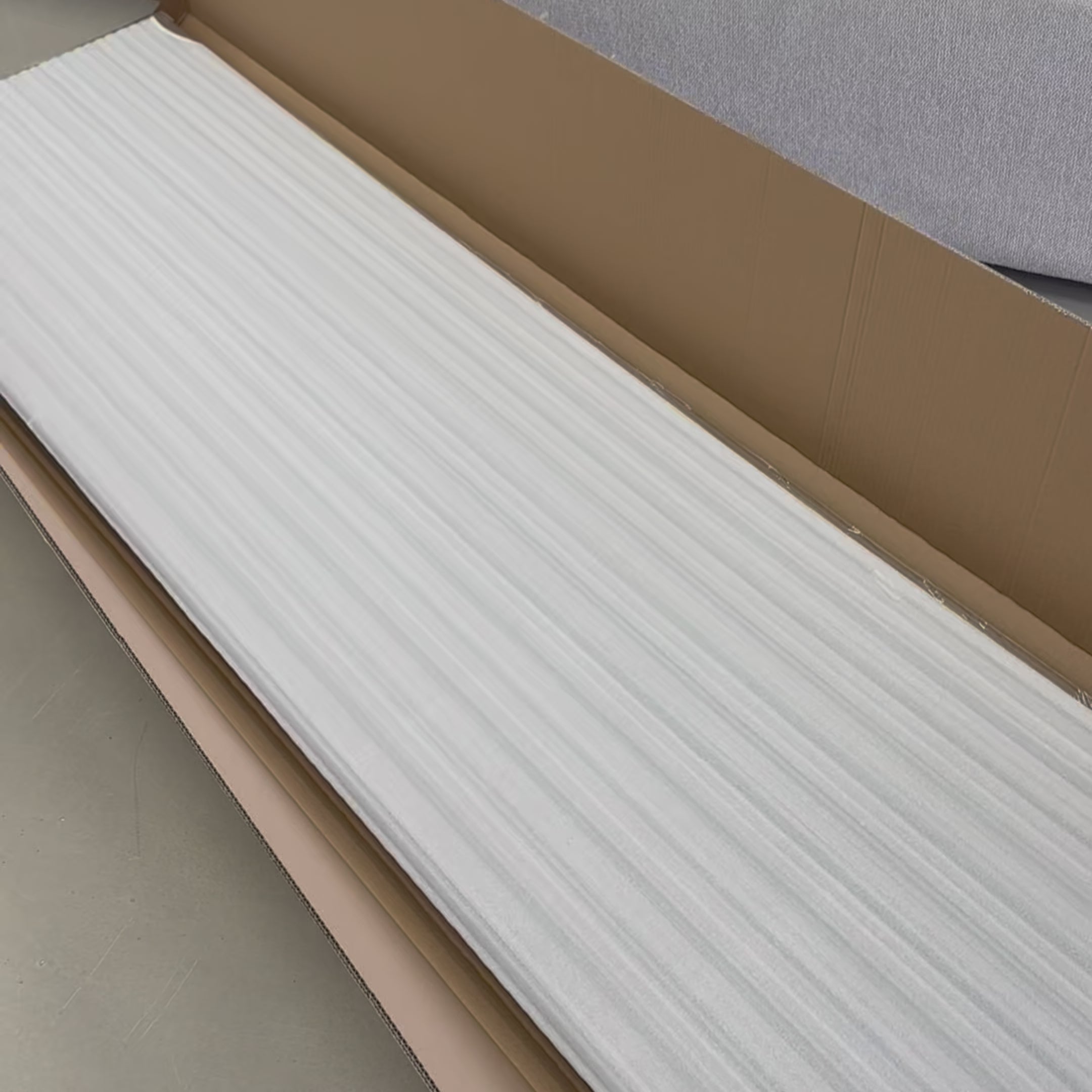 Akustikpanel sort trælook 2400x520 mm → Hurtig levering