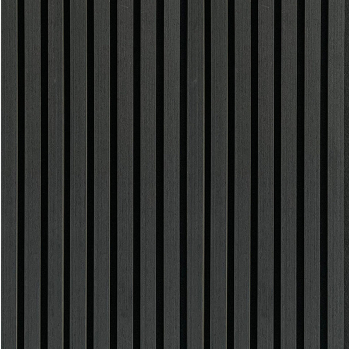 Akustikpanel i sort egetræsfiner 2600x520x18 mm